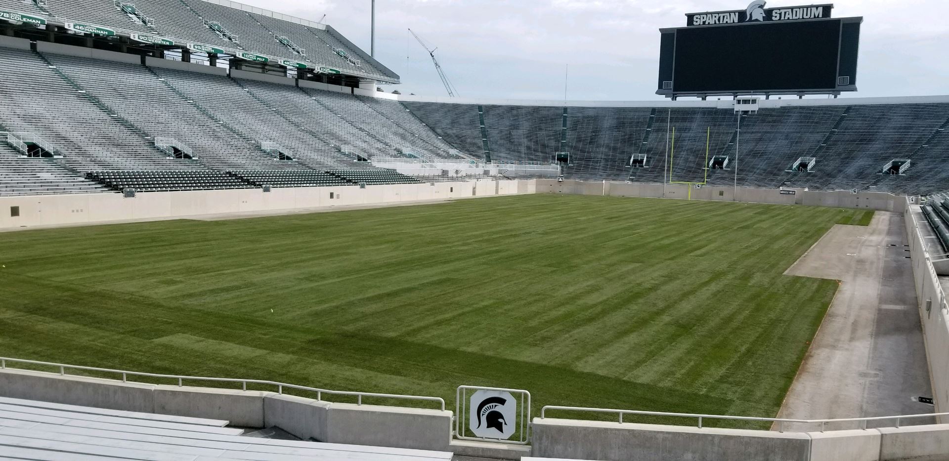 MSU sports turf manager discusses Spartan Stadium renovation - Athletic ...