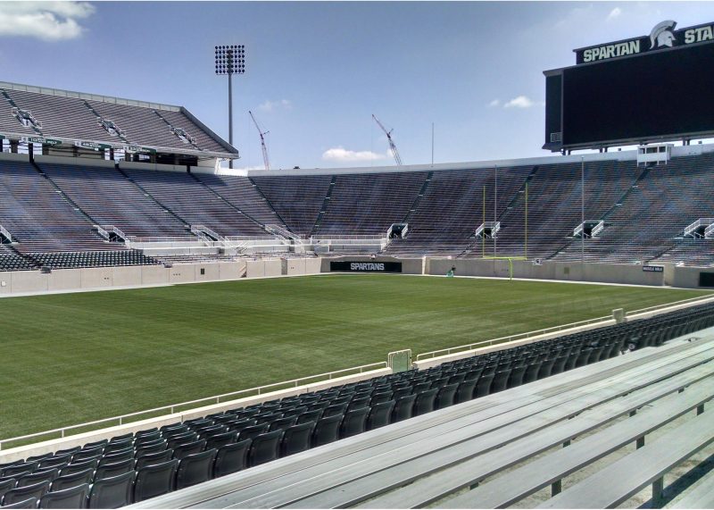 "We set the stage for greatness": Michigan State's sports turf manager ...